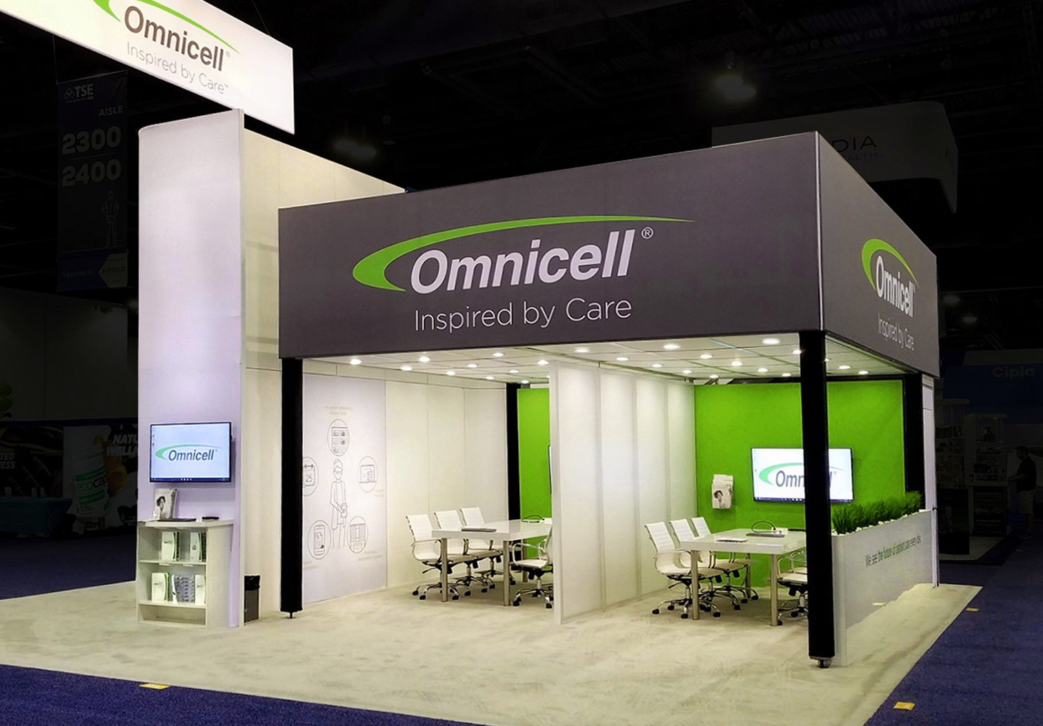 Trade Show Booth Projects and Designs - Marquis Exhibits Las Vegas